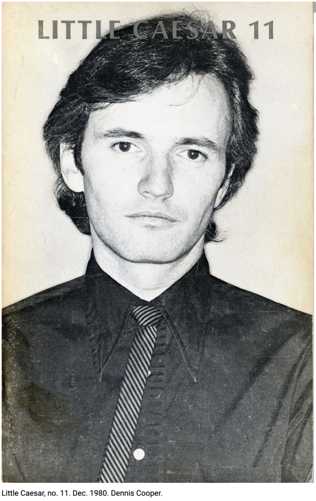 December, 1980: Publishes work in Little Caesar | The David Wojnarowicz ...